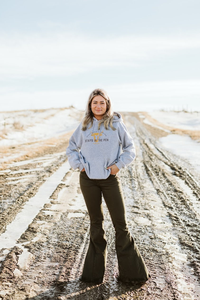 What Happens In The Cow Pen – Rustic Rose